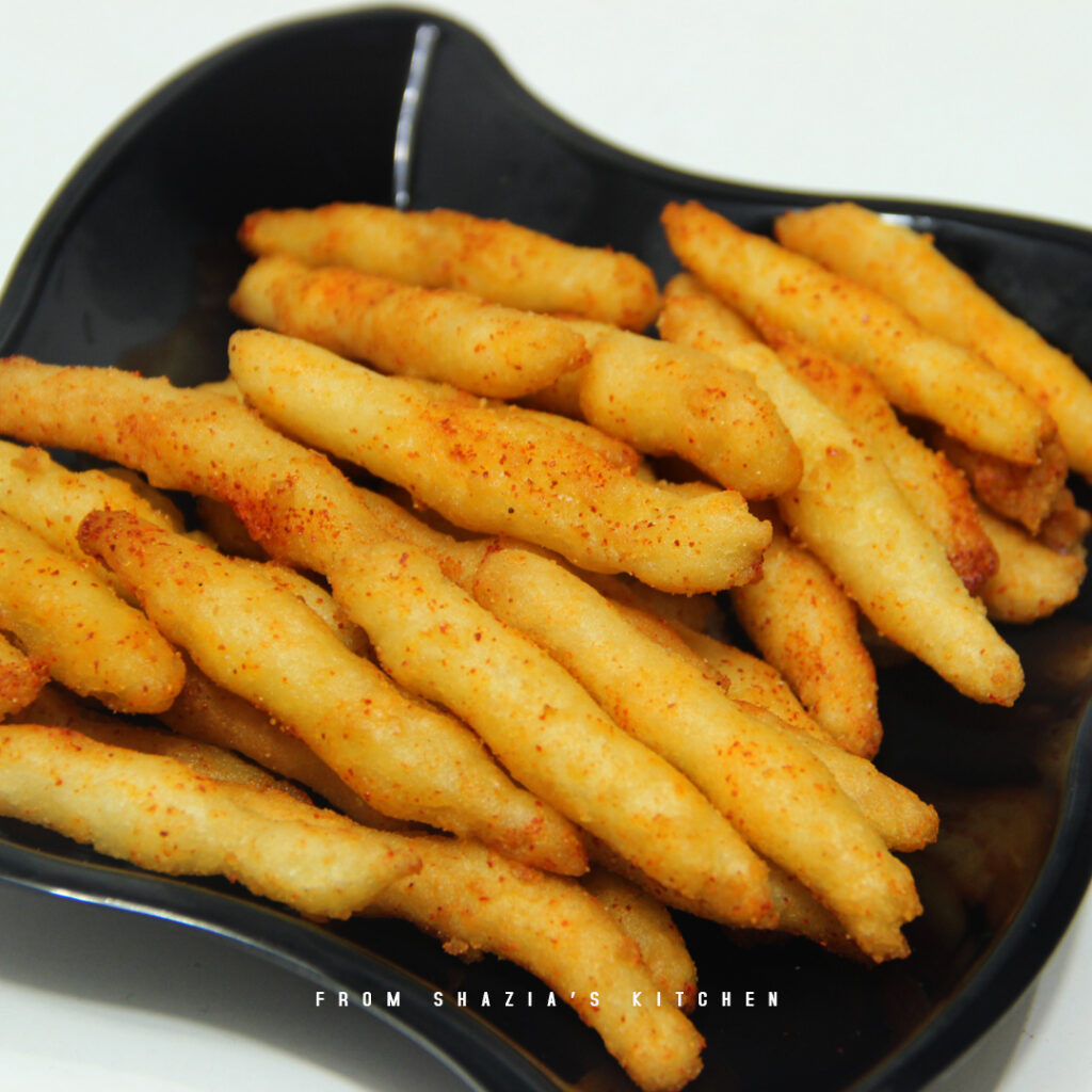 HOMEMADE KURKURE RECIPE - shaziaskitchen