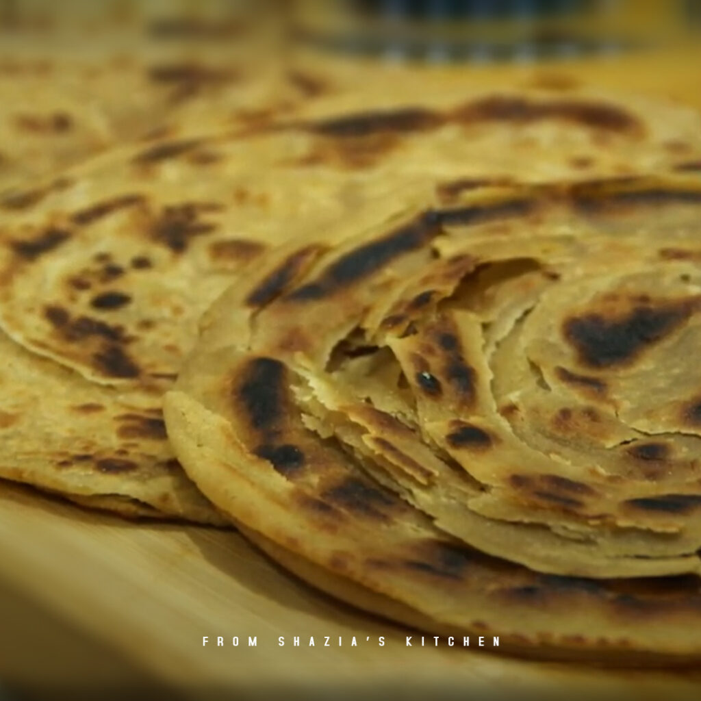 Three ways to prepare Lachcha Paratha - shaziaskitchen